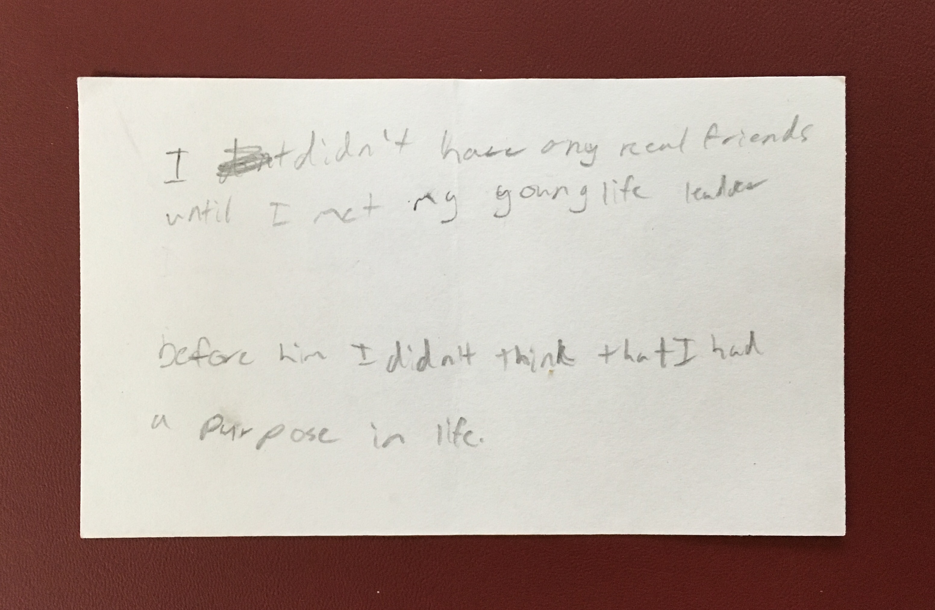 THANK YOU (a note to Young Life and WyldLife leaders everywhere) – Breathe
